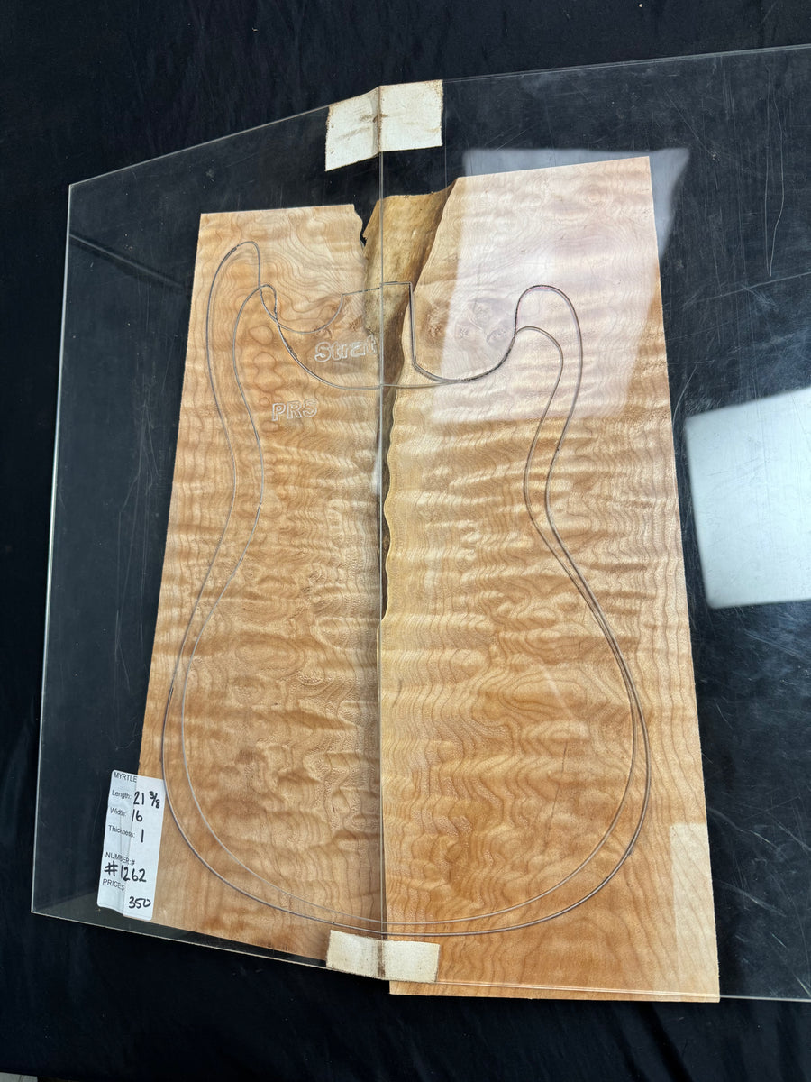 #1262 Quilted Maple Instrument Set